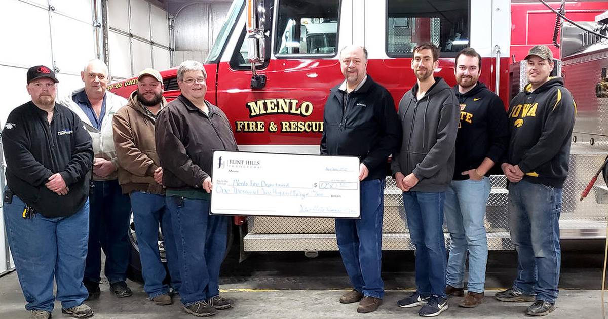 Menlo, Stuart firefighters benefit from Flint Hills grants – Creston News