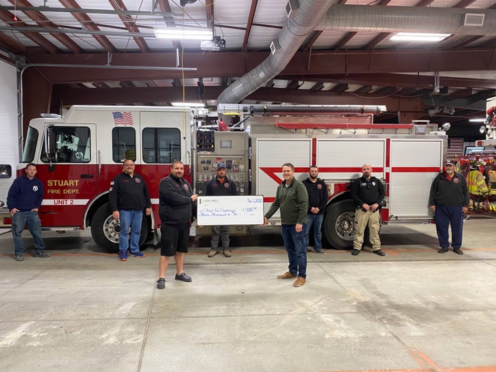 Menlo, Stuart fire departments benefit from Flint Hills grant funds ...