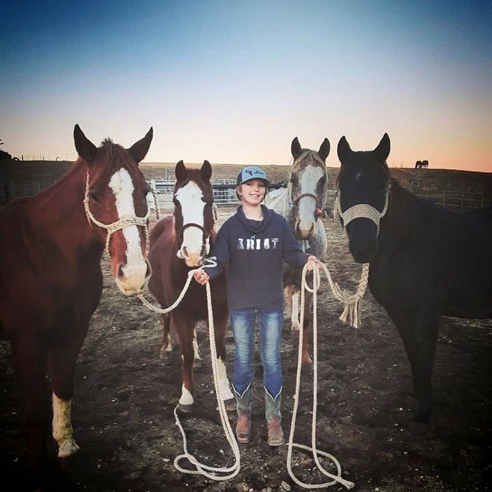 Greenfield girl chosen for Rodeo Kid program – Creston News