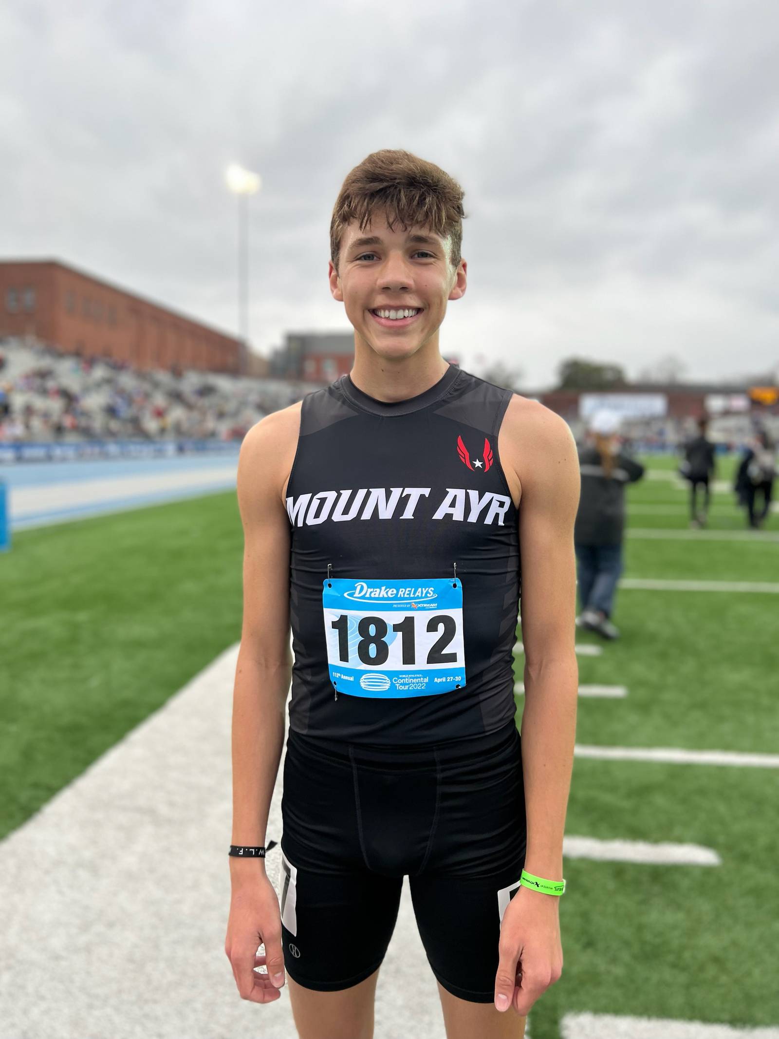 Mount Ayr’s Reynolds top area finisher at Drake – Creston News