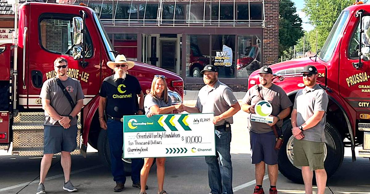 Channel Seeds gives fire station rebuild $10K boost – Creston News