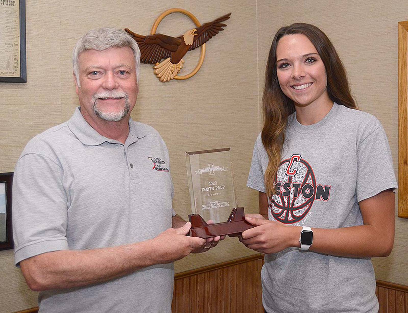 Creston’s Paup wins South Central Athlete award – Creston News
