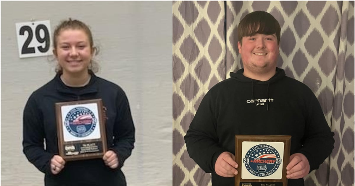 Two Creston archers advance to nationals – Creston News