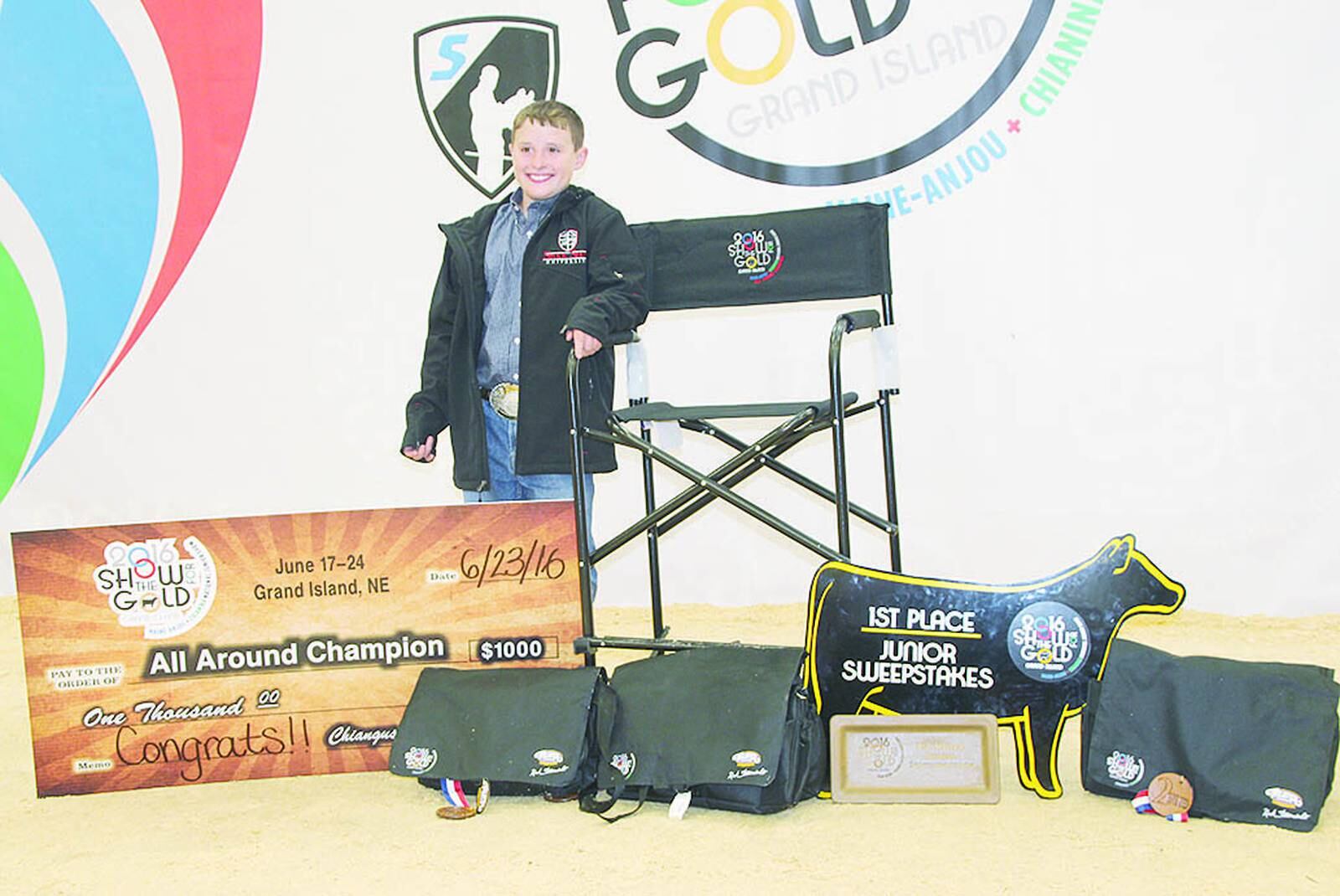 Tyler Loudon named all-around champion exhibitor – Creston News
