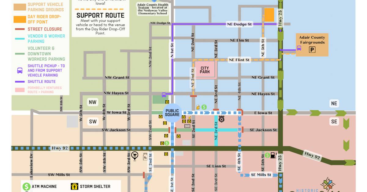Greenfield council OKs RAGBRAI route through town – Creston News