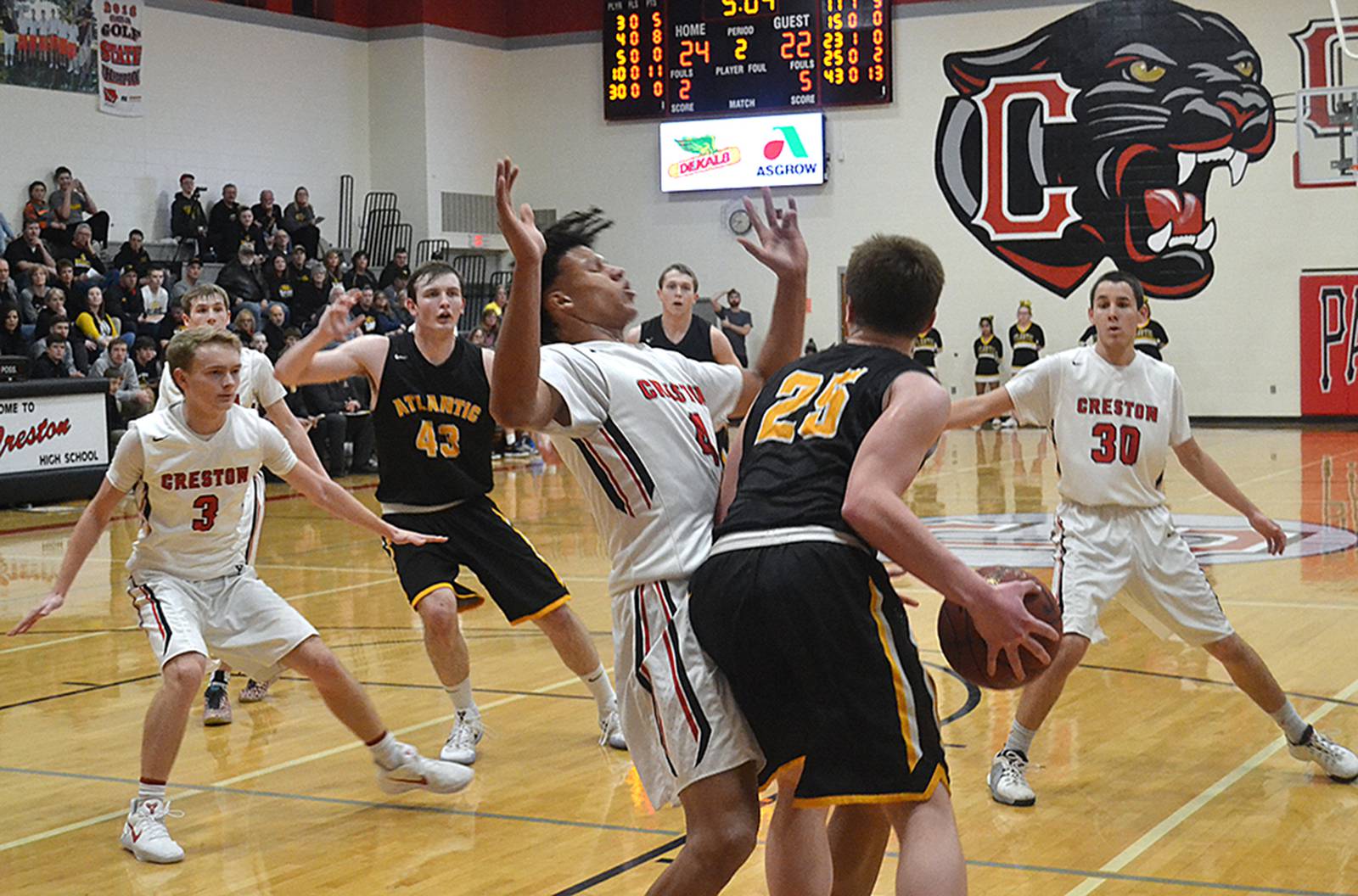 Panthers make Trojans sweat – Creston News