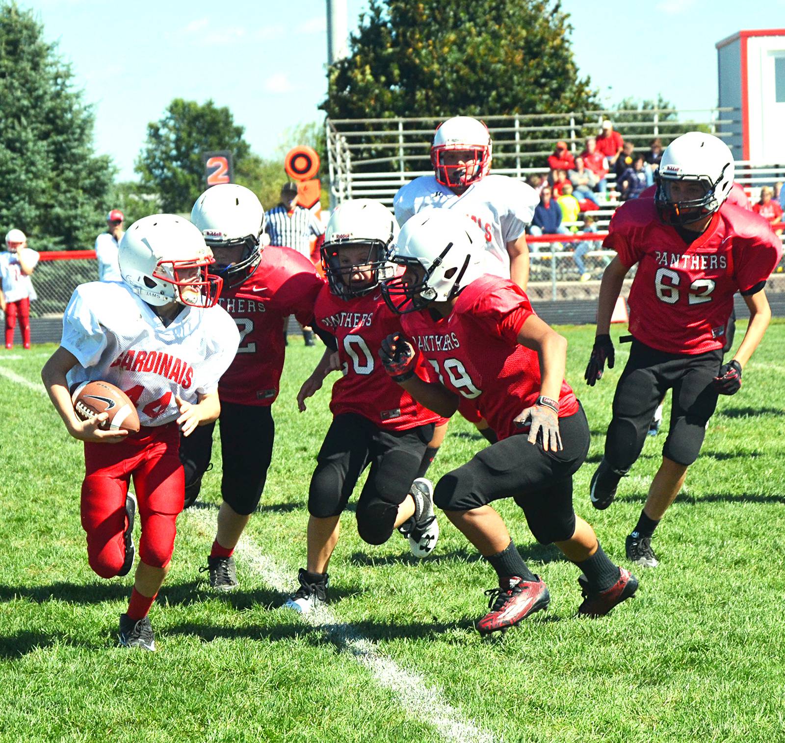 Saturday full of junior padded football at Panther Field – Creston News