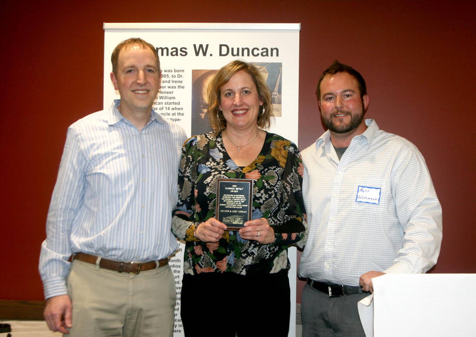 Conrads given first MWP Economic Impact Award – Creston News